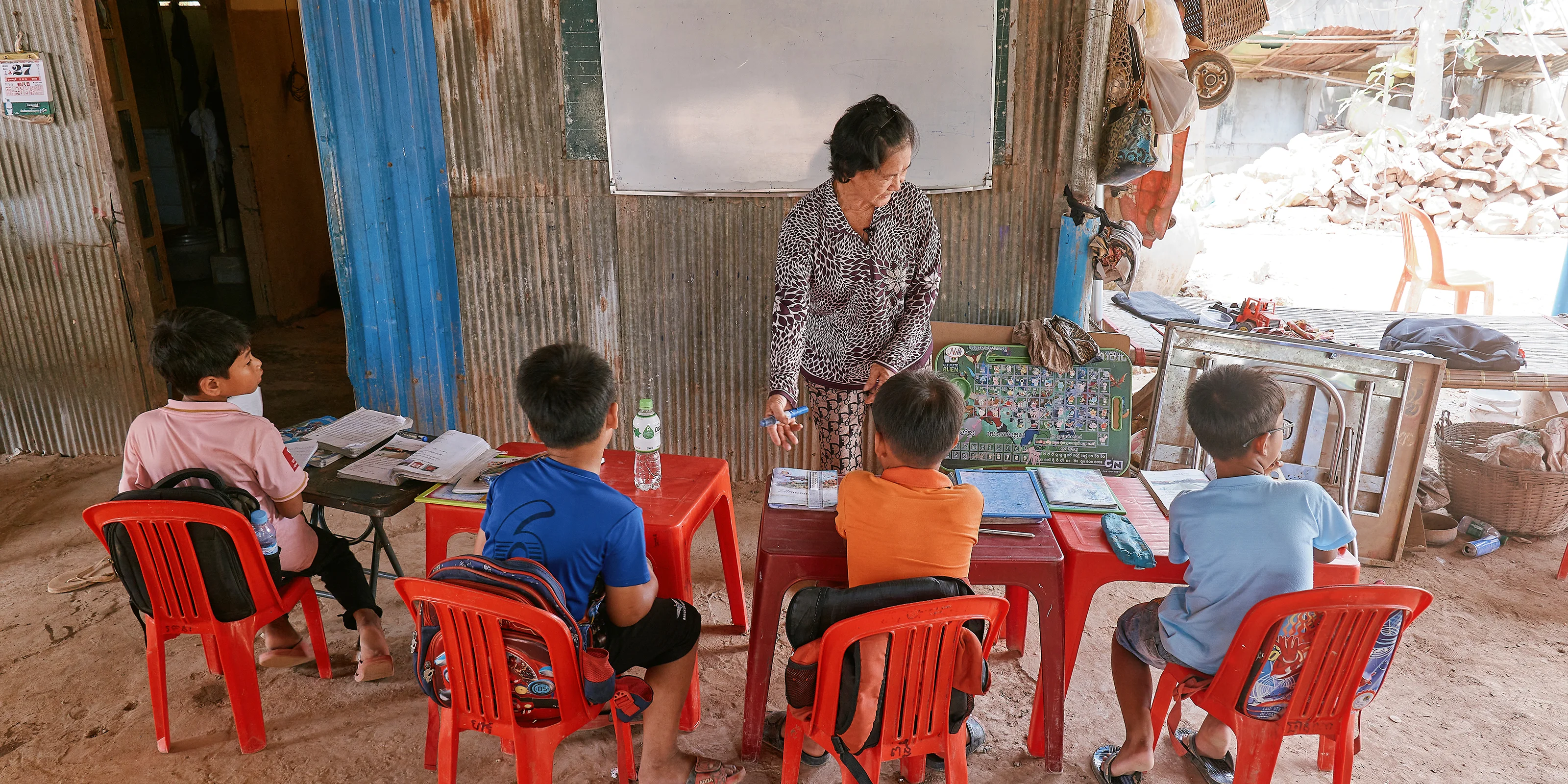 Where safe water and education flow